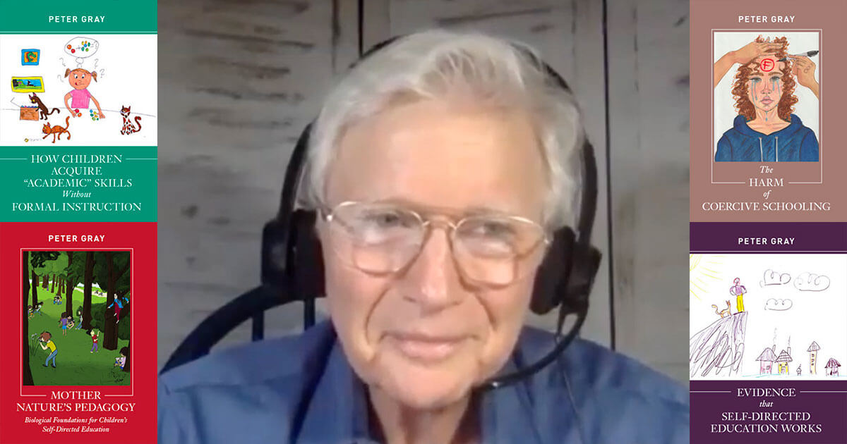 Peter Gray Book Launch | Alliance for Self-Directed Education